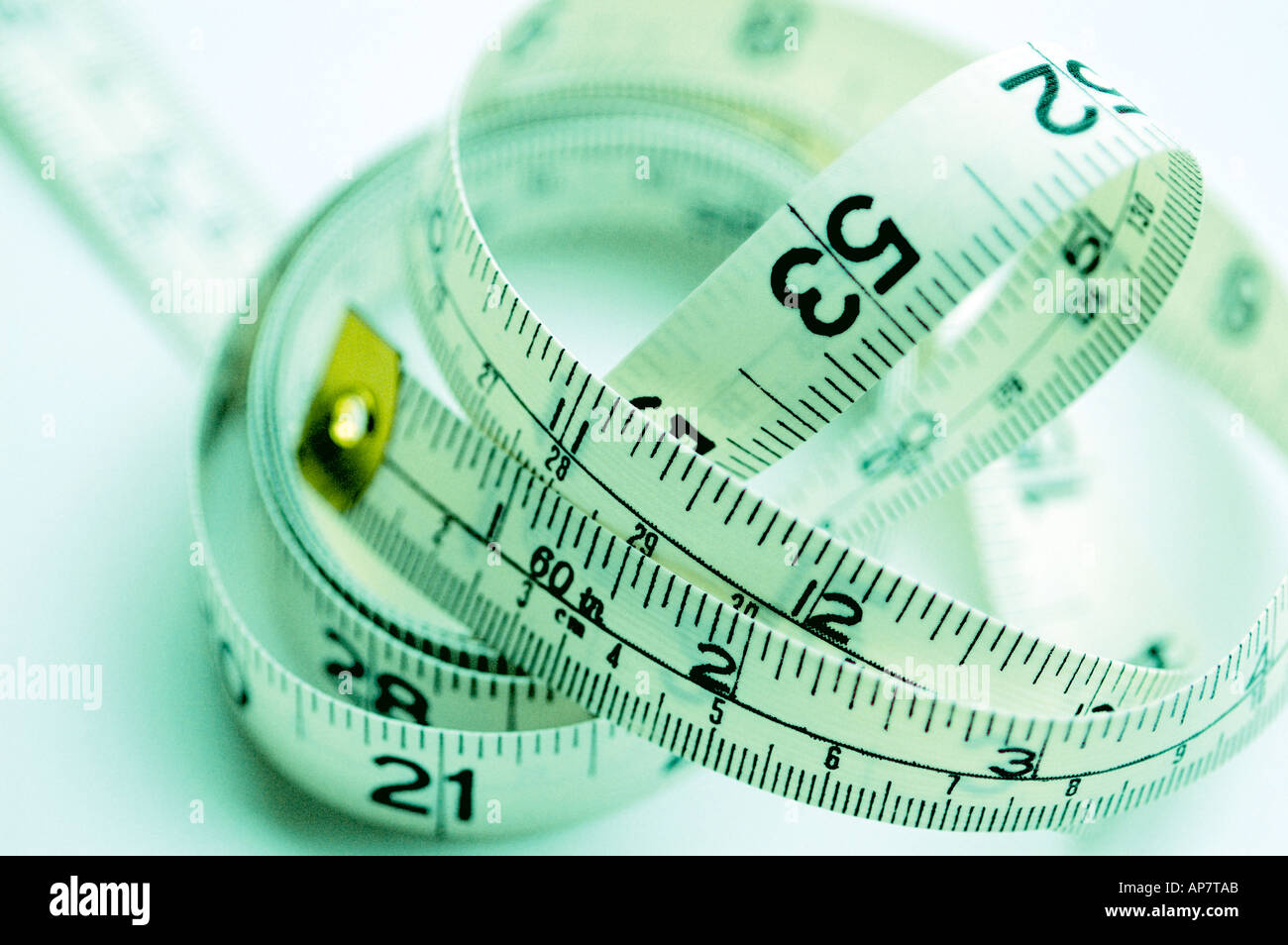 Tape measure Close up detail Stock Photo - Alamy