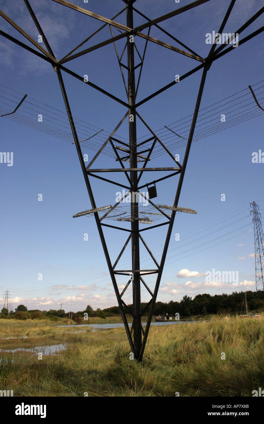 Electricity pylon leg hi-res stock photography and images - Alamy