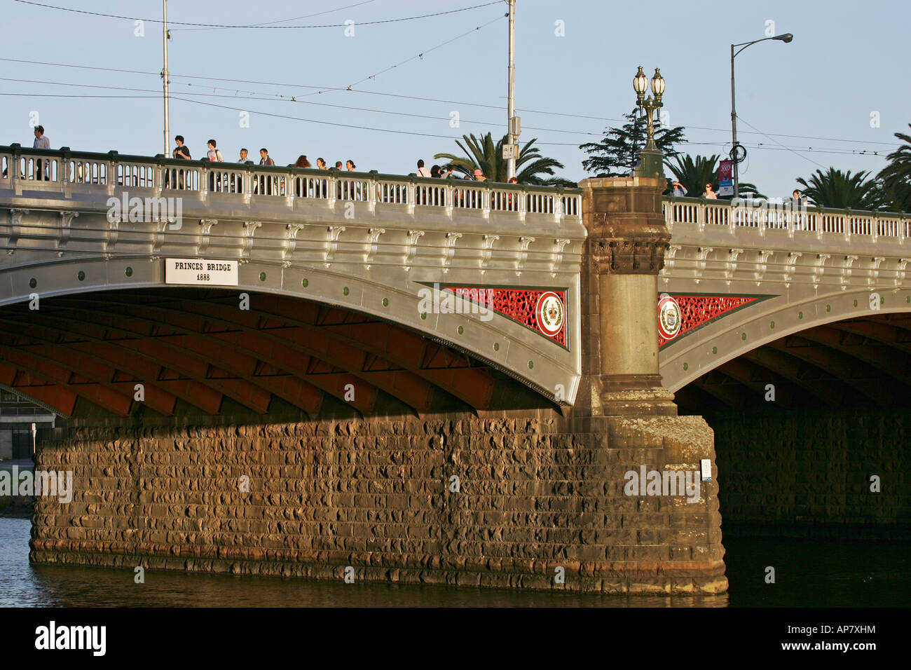 Princes Bridge, originally Prince's Bridge, Melbourne, Australia Stock ...