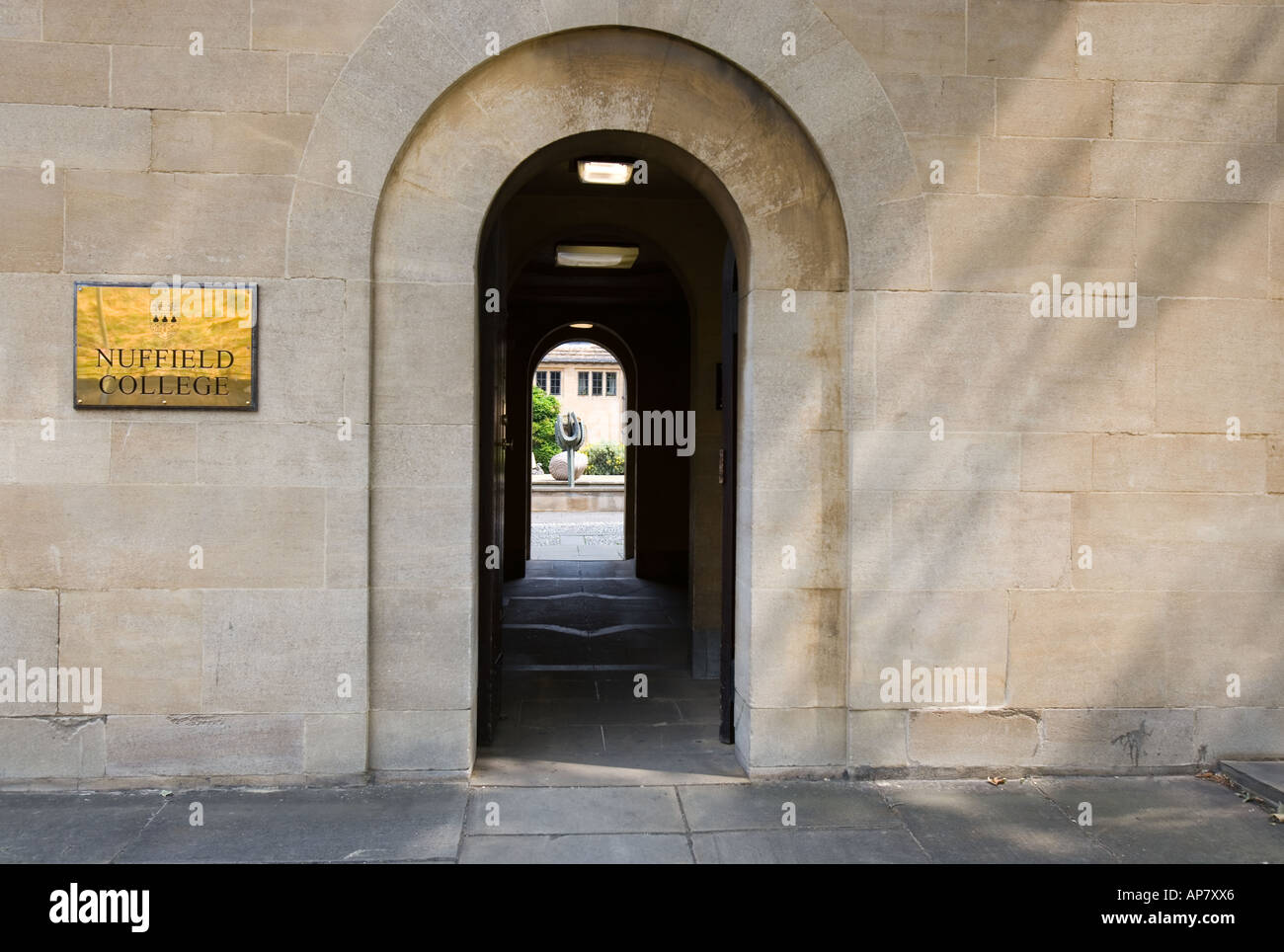 Nuffield College Oxford University Oxford Stock Photo - Alamy