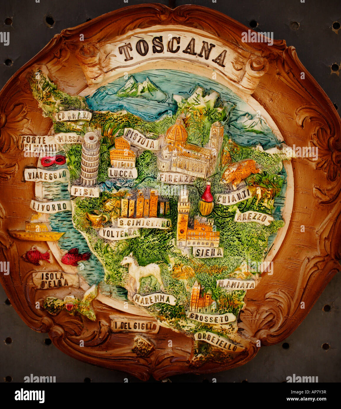 Tuscany Italy Ceramic Painted Pottery High Resolution Stock Photography ...