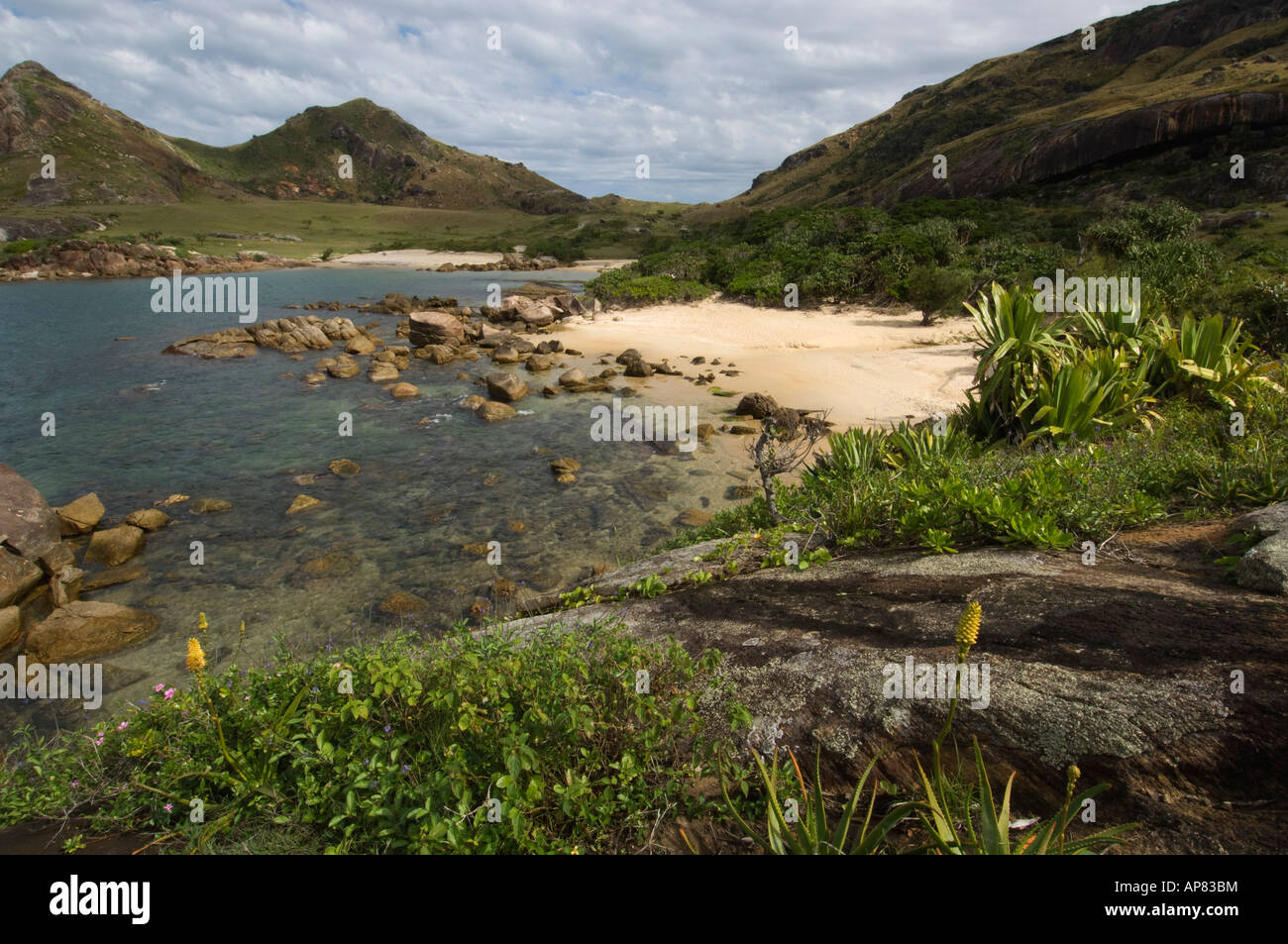 Lokaro Bay, near Taolagnaro, Fort Dauphin, Madagascar Stock Photo - Alamy