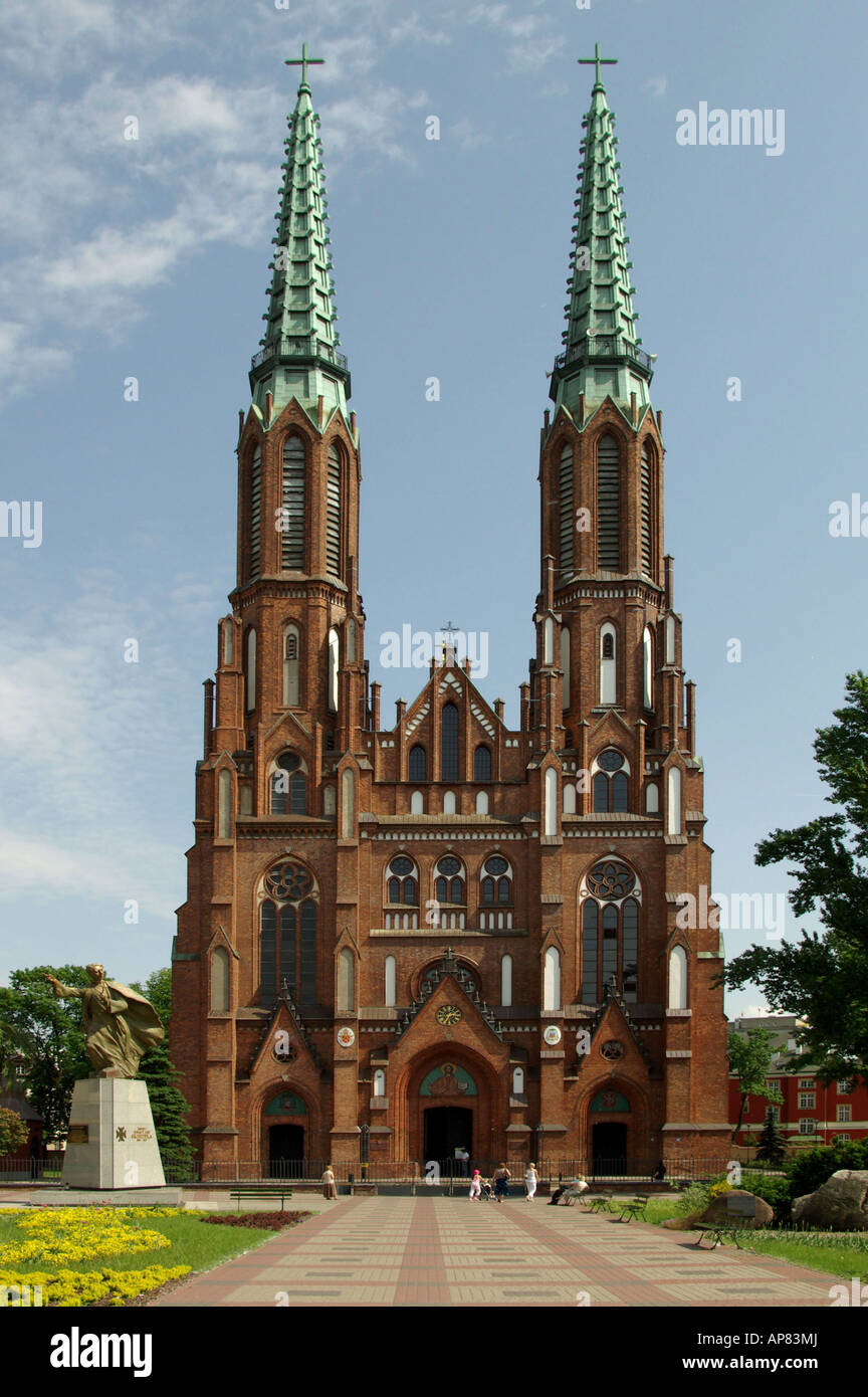 Cathedral Church of Saint Florian in Praga district of Warsaw Poland ...