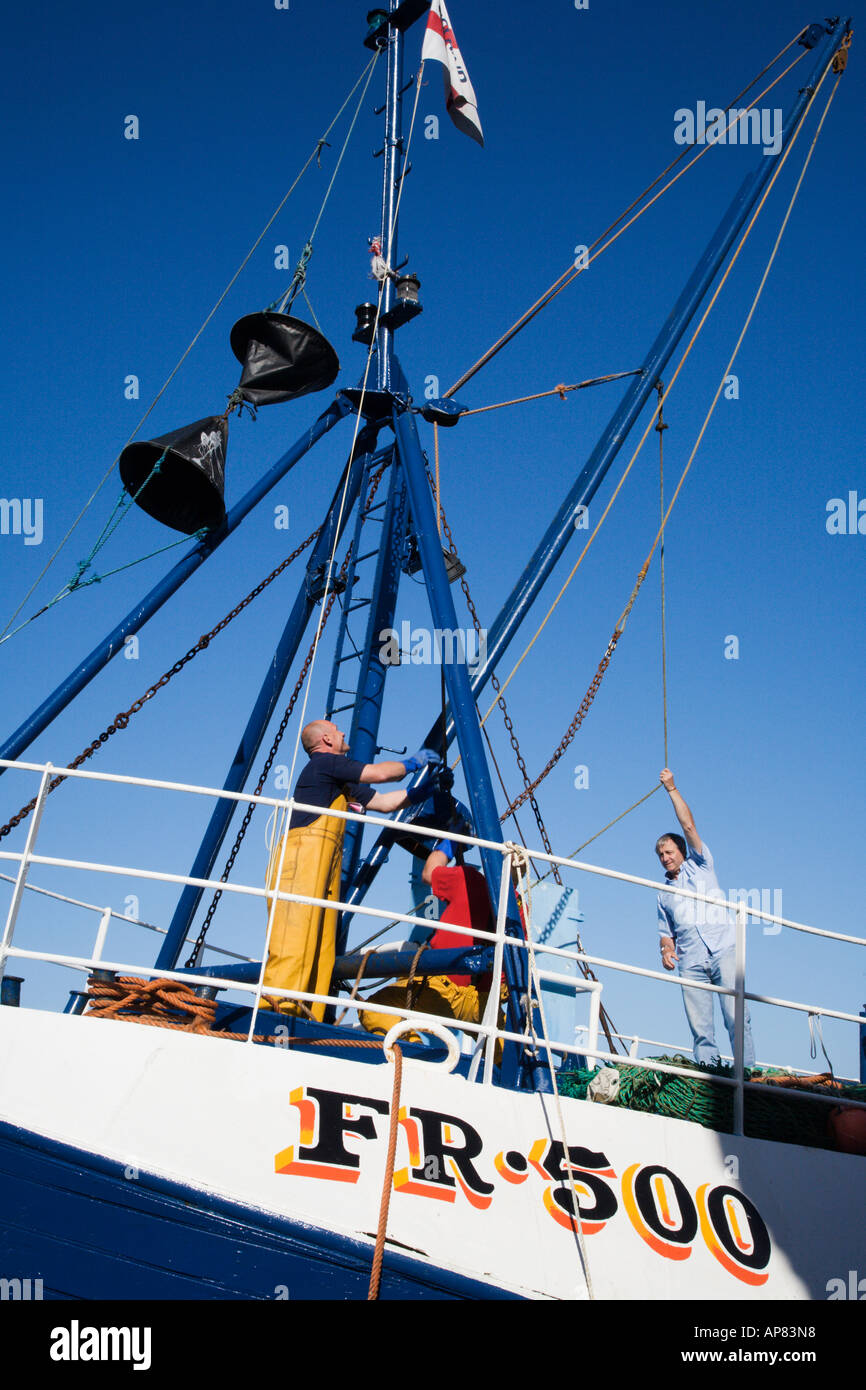 Trawlermen arriving hi-res stock photography and images - Alamy