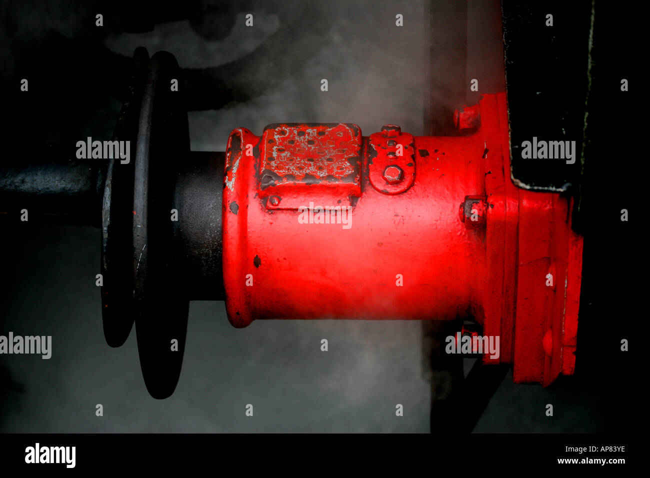 Steam Train buffers Stock Photo - Alamy