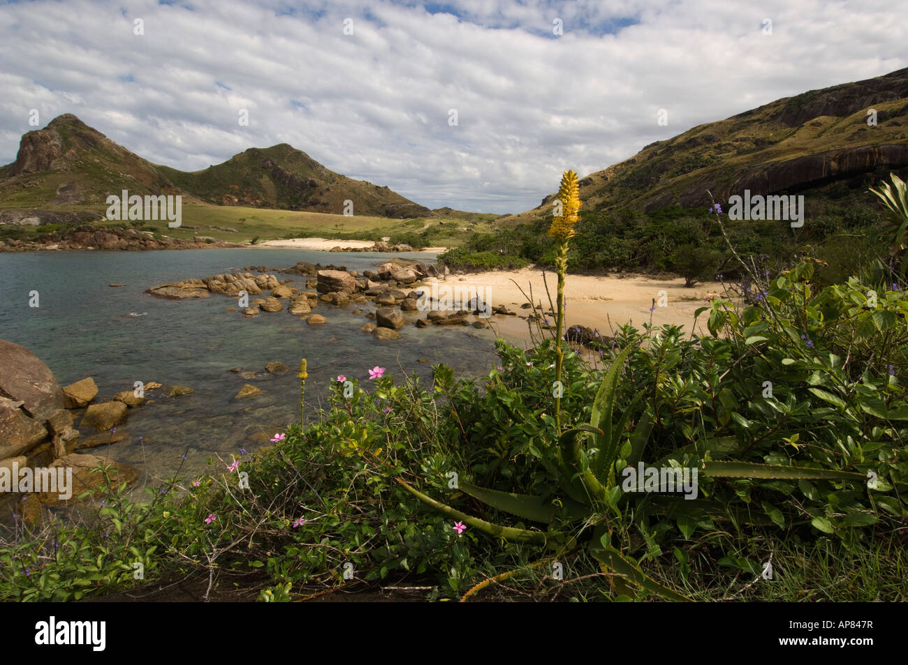Lokaro Bay, near Taolagnaro, Fort Dauphin, Madagascar Stock Photo - Alamy