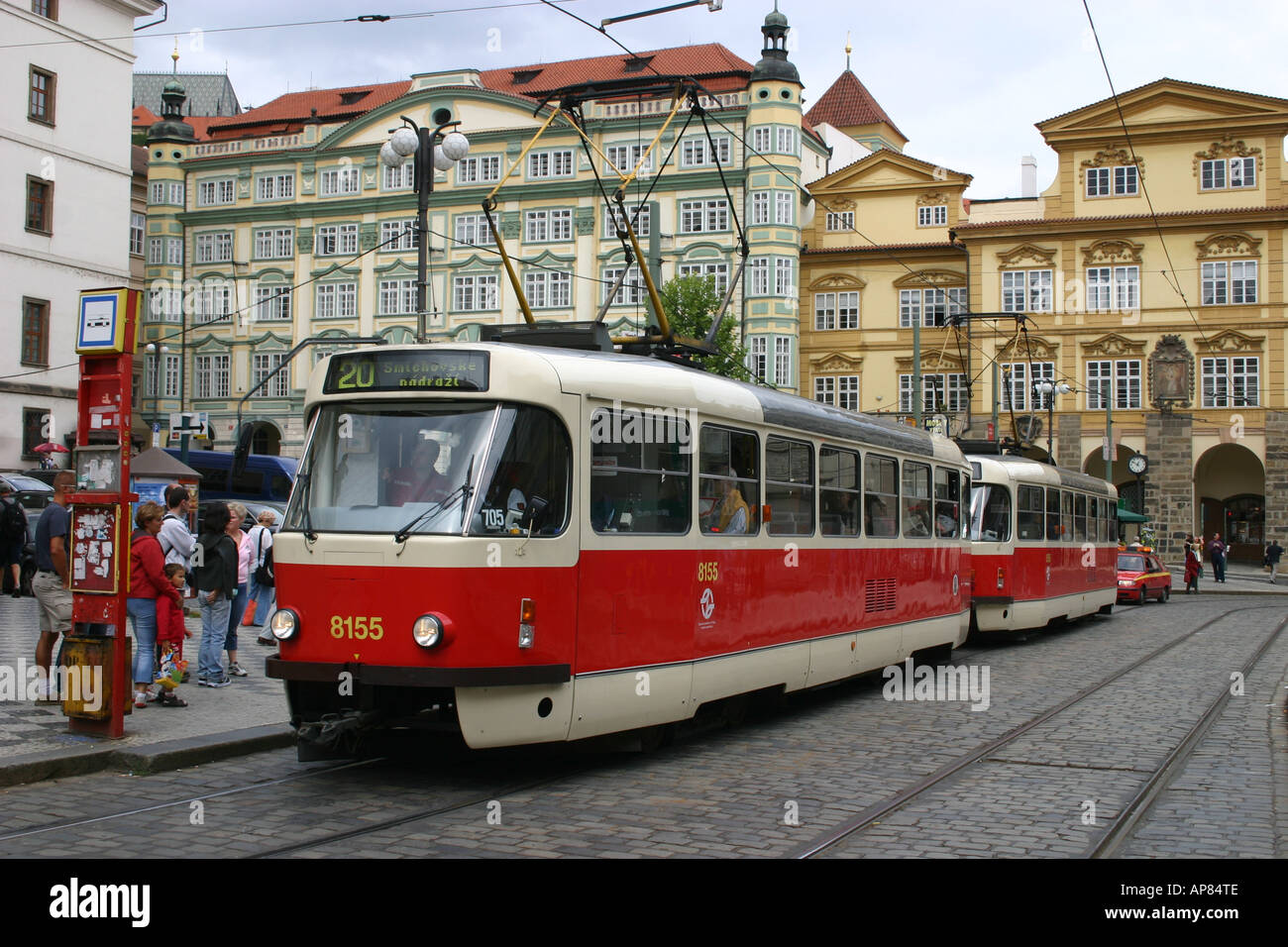 Tram in Prague, Czech Republic Stock Photo - Alamy