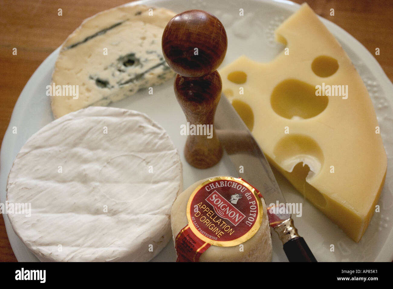 selection of cheeses Stock Photo - Alamy
