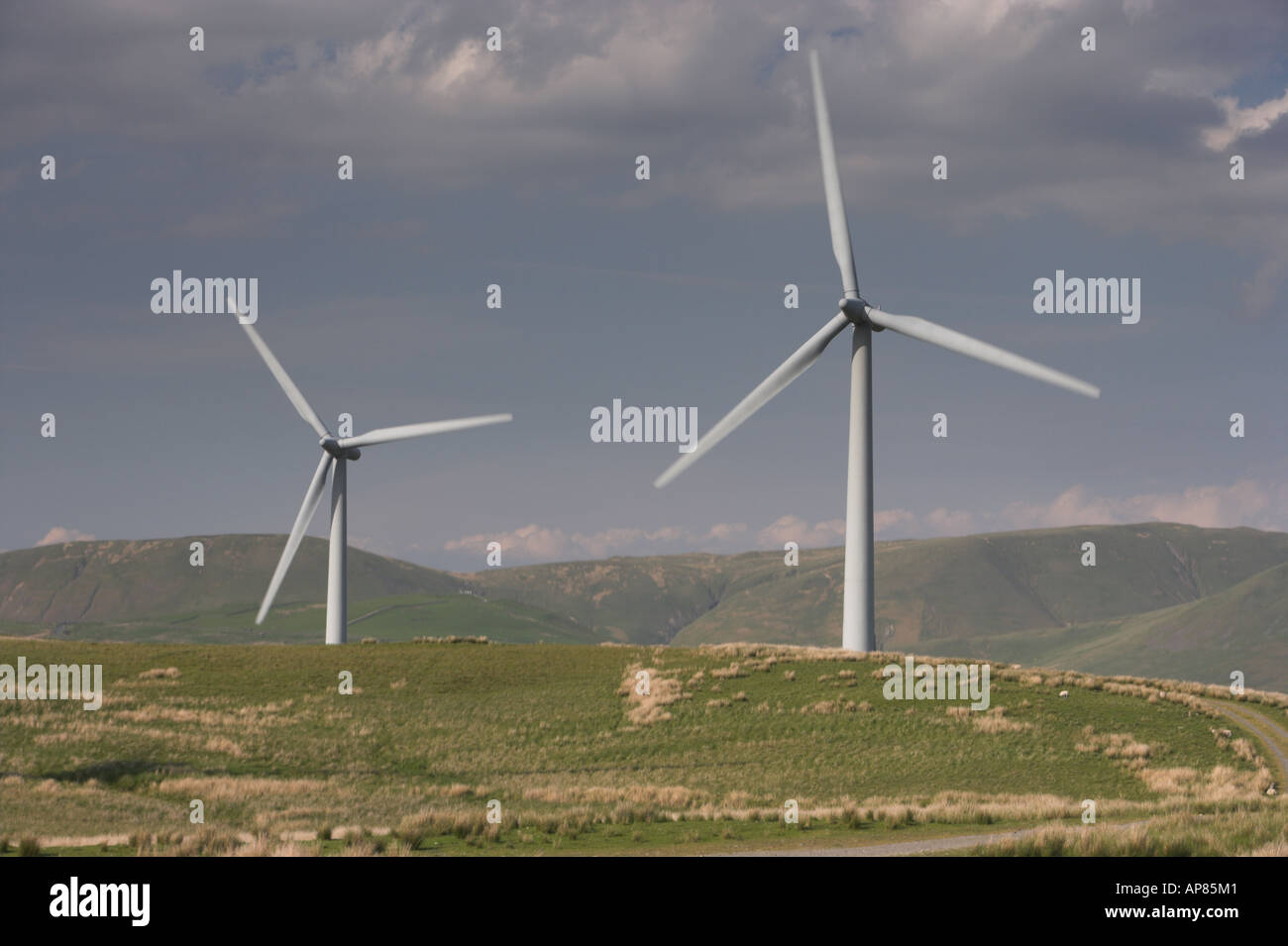 Wind turbines at Lambrigg wind farm, Cumbria Stock Photo - Alamy