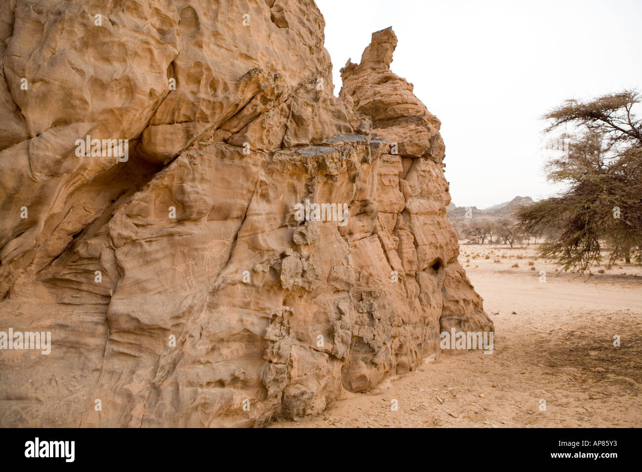 Rock art, Karkhur Talh, Uweinat, Egypt Stock Photo - Alamy