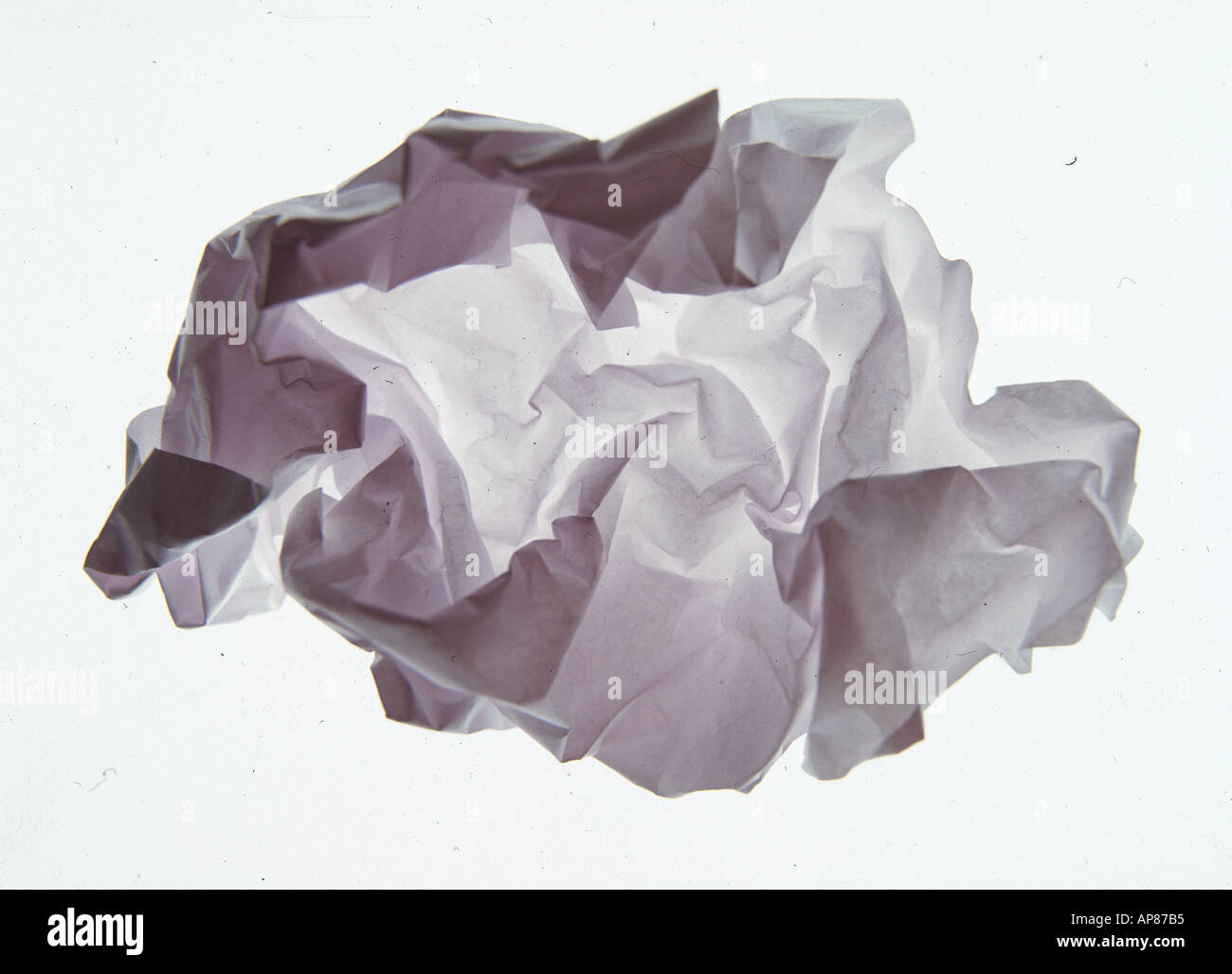 Scrunched up paper hi-res stock photography and images - Alamy