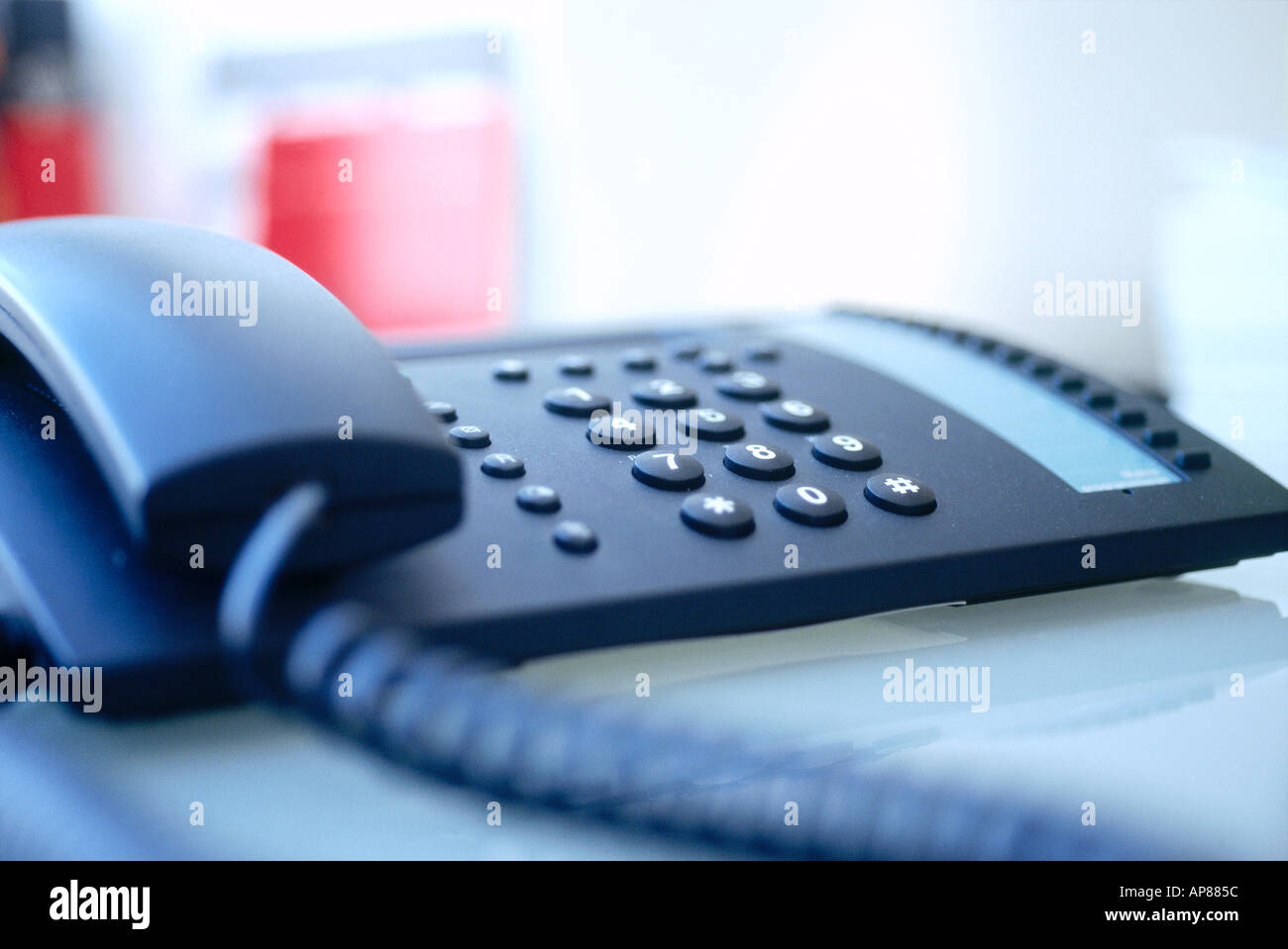 Close up landline phone hi-res stock photography and images - Alamy