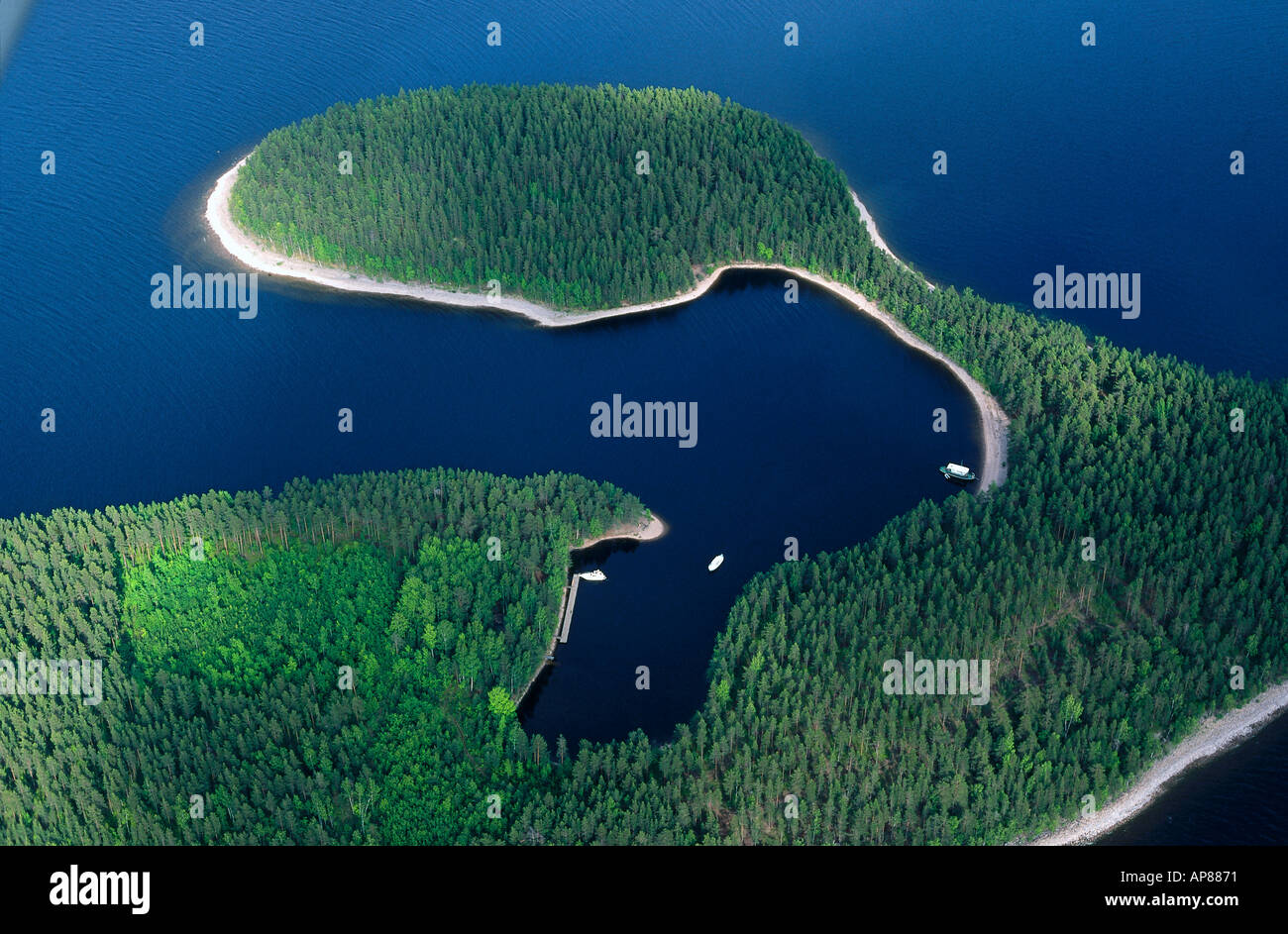 Saimaa lake aerial hi-res stock photography and images - Alamy