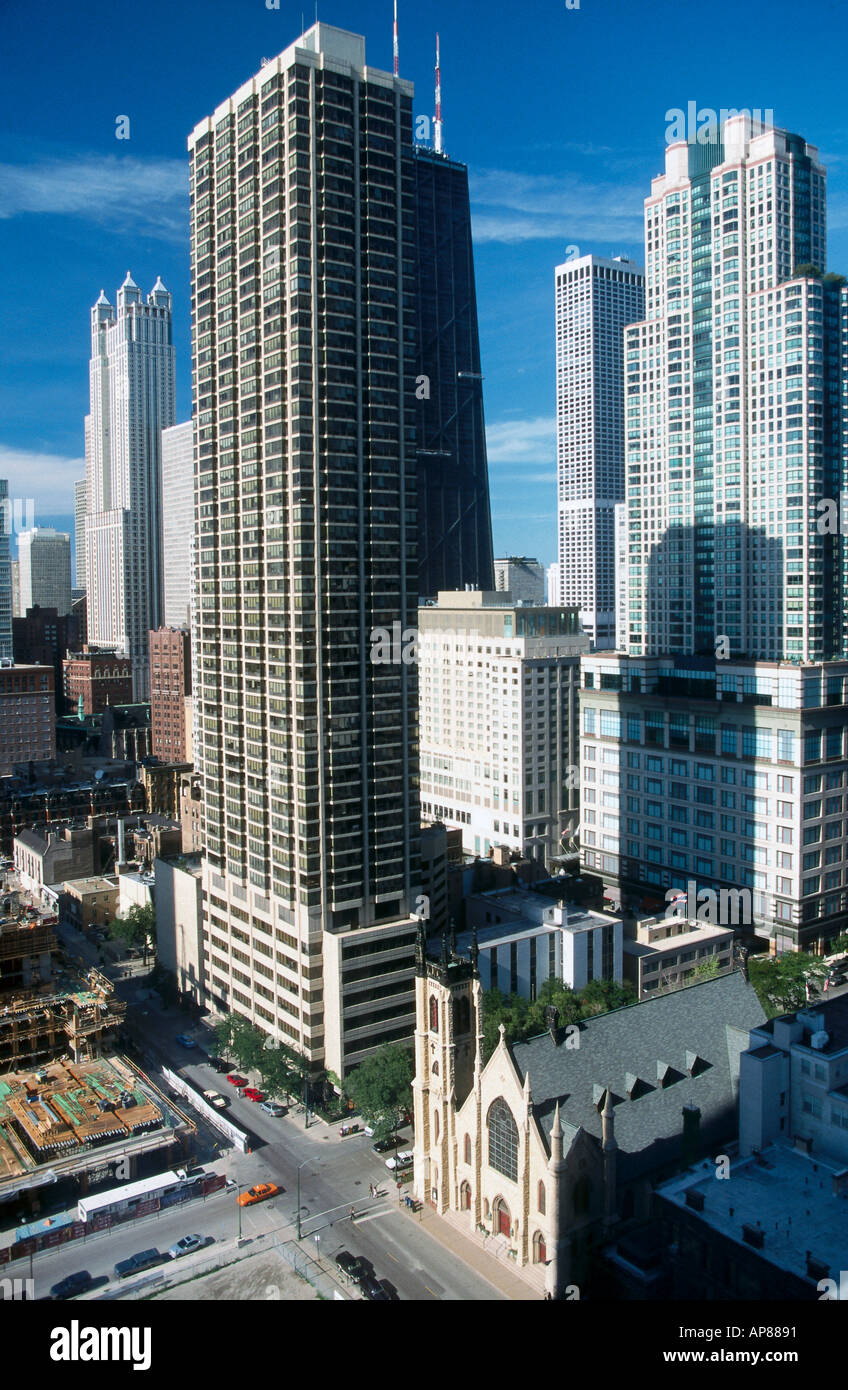 Chicago churches hi-res stock photography and images - Alamy
