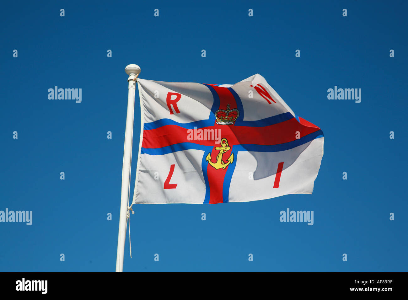 Lifeboat and flag hi-res stock photography and images - Alamy
