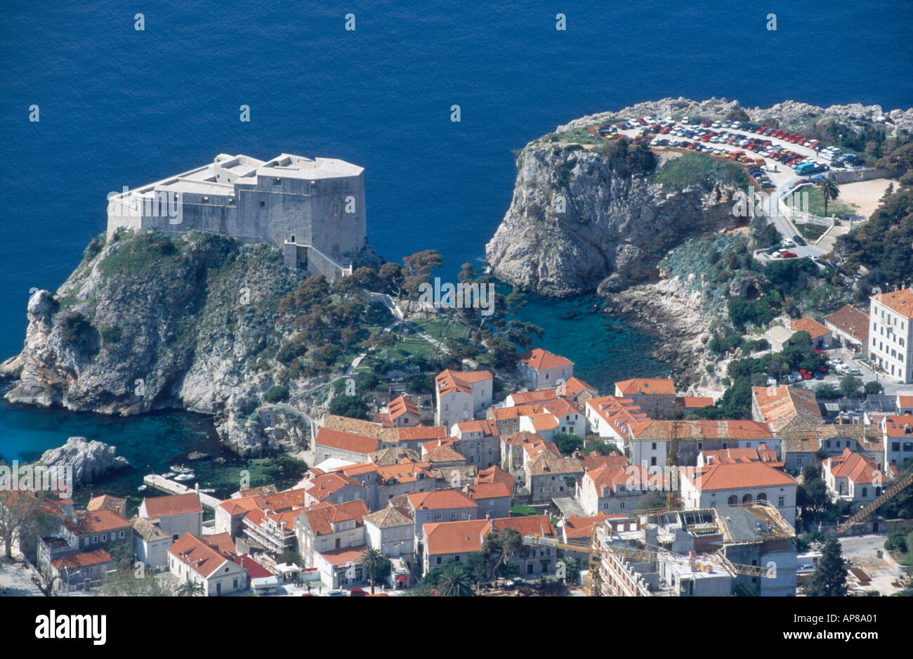 Fortification structures on cliffs hi-res stock photography and images ...