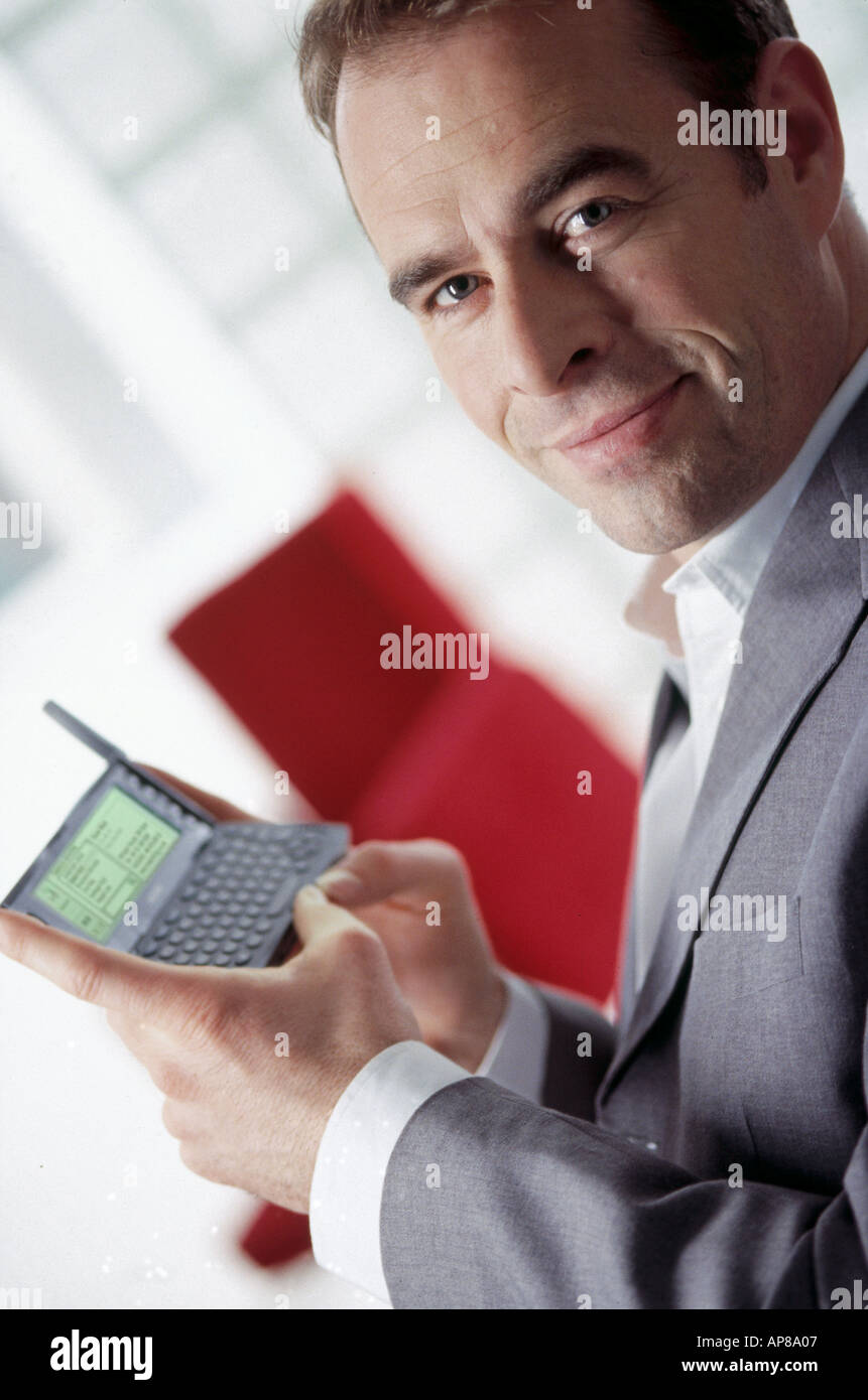 Using a pda hi-res stock photography and images - Alamy