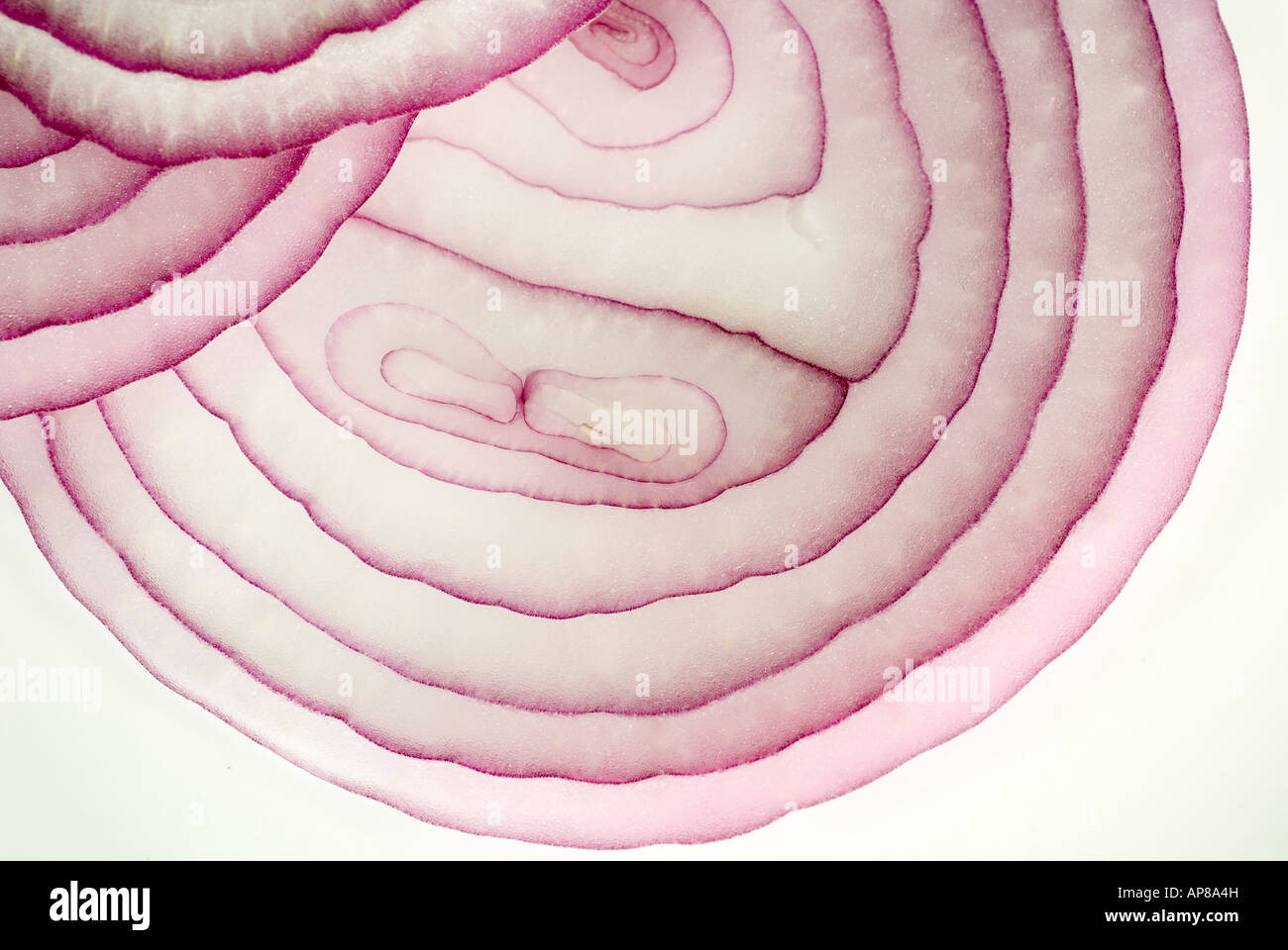 red sliced onion Stock Photo - Alamy