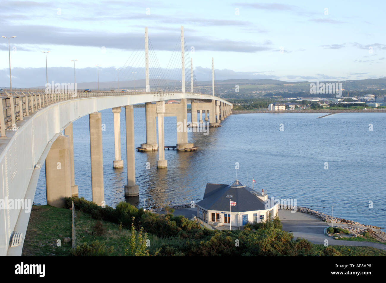 Kessock Bridge Spanning the Moray Firth between Inverness and the Black ...