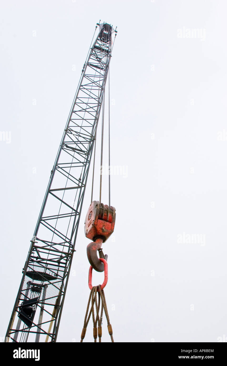 crane hook skyhook load lifting holding strength strong working steel ...