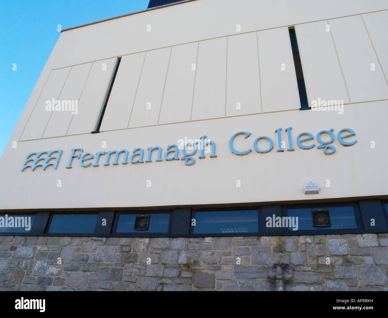 Fermanagh College Enniskillen Northern Ireland Stock Photo - Alamy