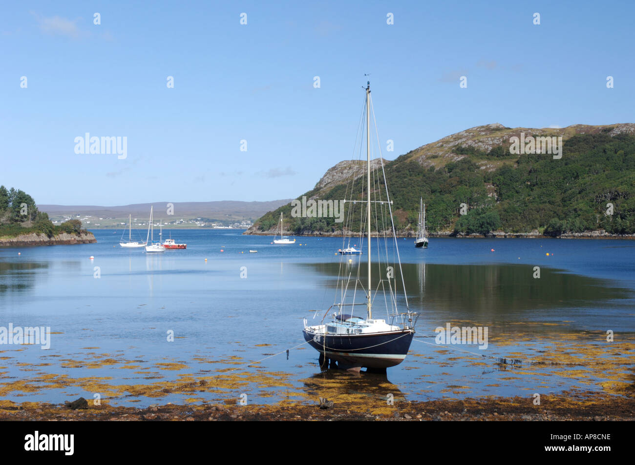 Badachro was a busy fishing village cod hi-res stock photography and ...