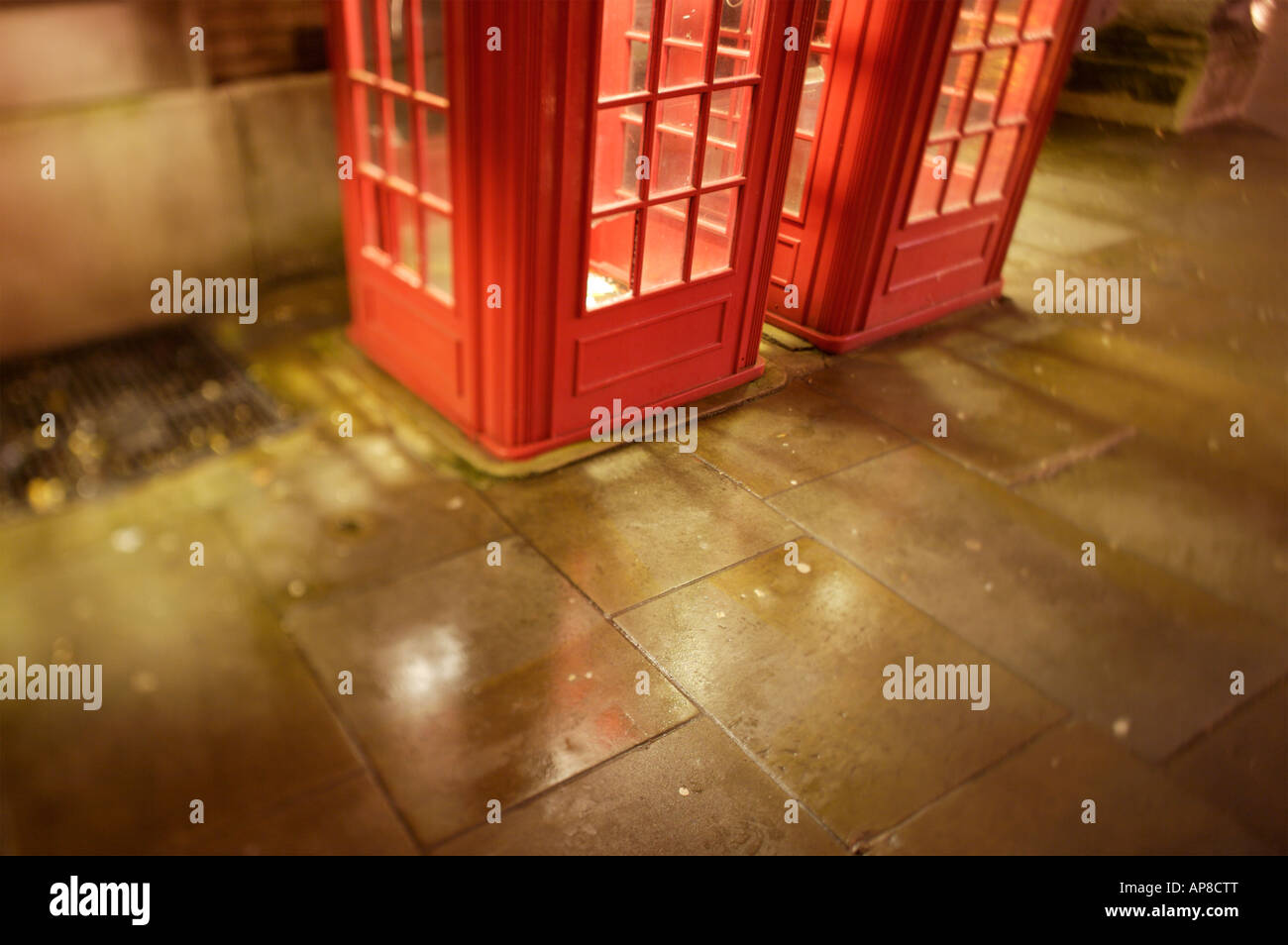 A pair of British Telephone Boxes in Covent Garden, London Stock Photo ...