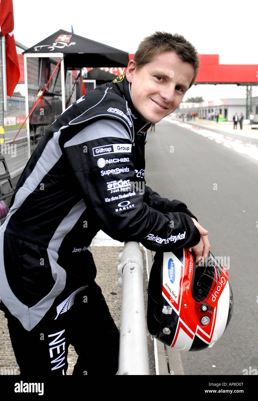 New Zealand A1 GP team driver Jonny Reid A1 GP Tour Season Launch at ...