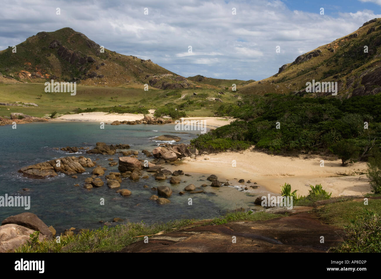 Lokaro Bay, near Taolagnaro, Fort Dauphin, Madagascar Stock Photo - Alamy