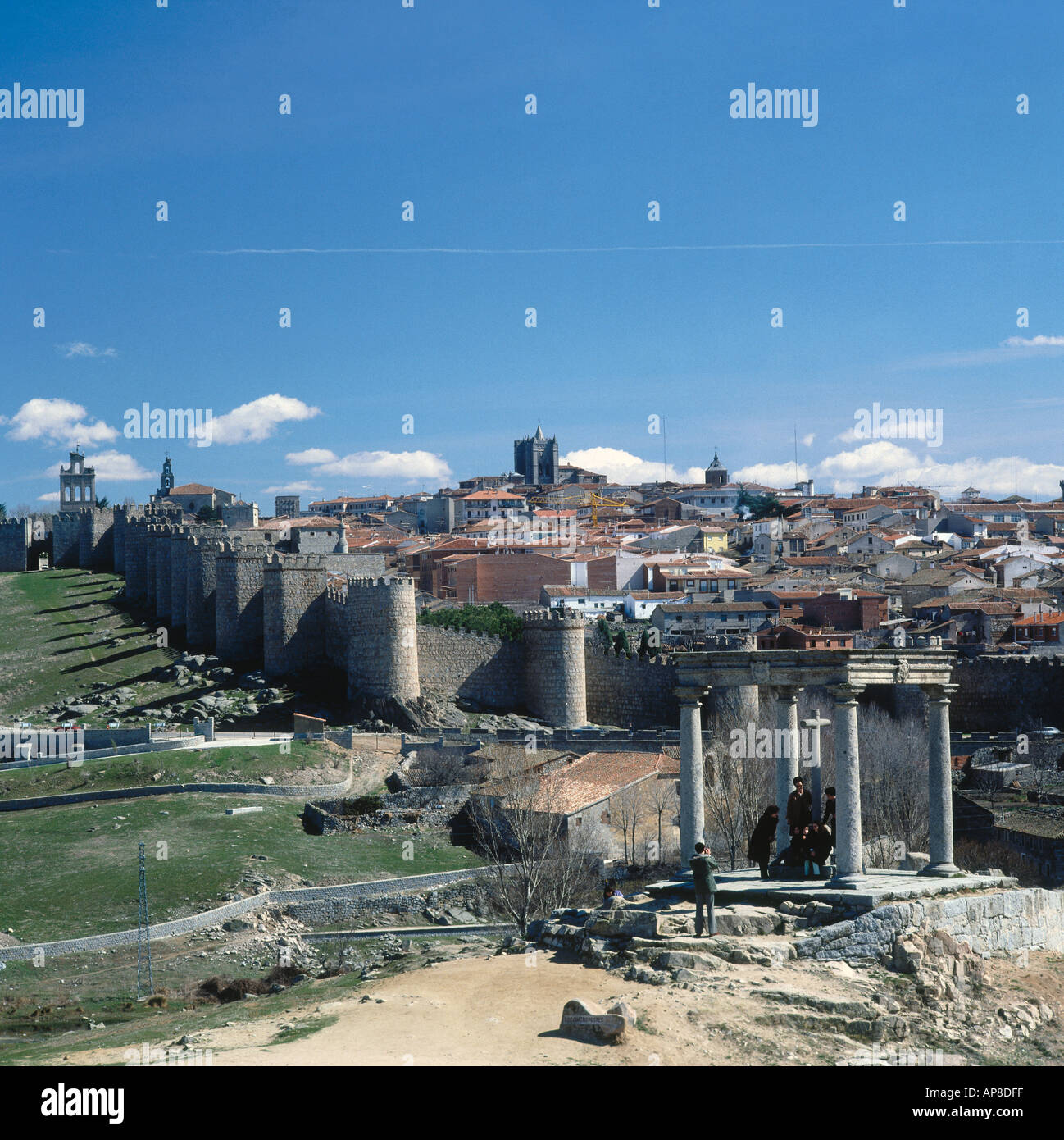 Avila roman walls hi-res stock photography and images - Alamy