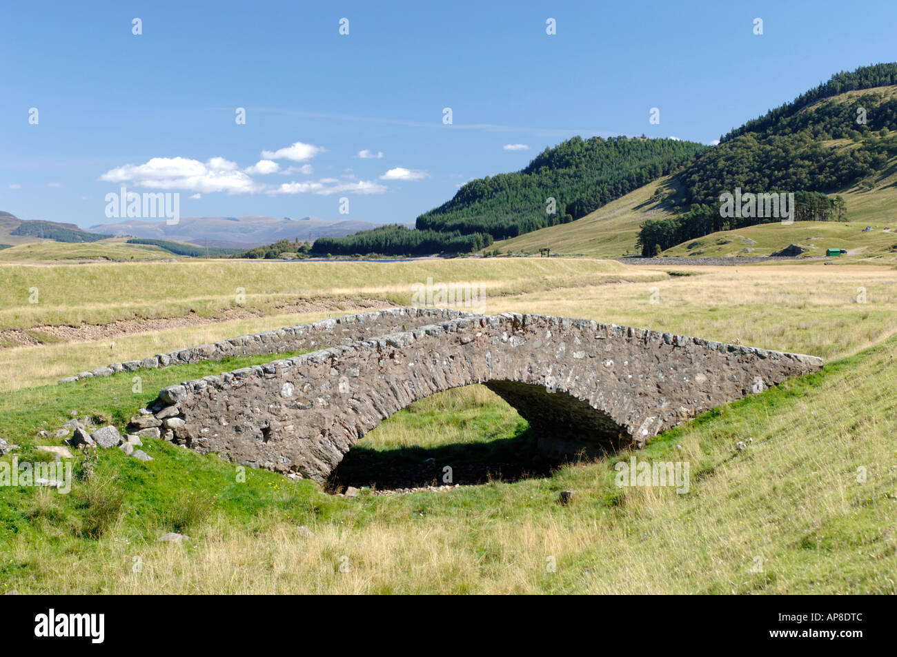Wades Bridge Spey Dam Stock Photo - Alamy