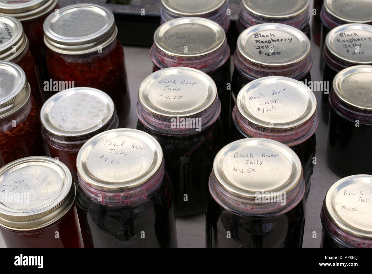 Preserving jars fruit vegetables hi-res stock photography and images ...