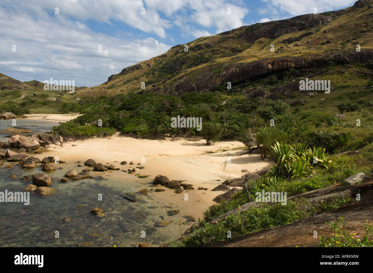 Lokaro Bay, near Taolagnaro, Fort Dauphin, Madagascar Stock Photo - Alamy
