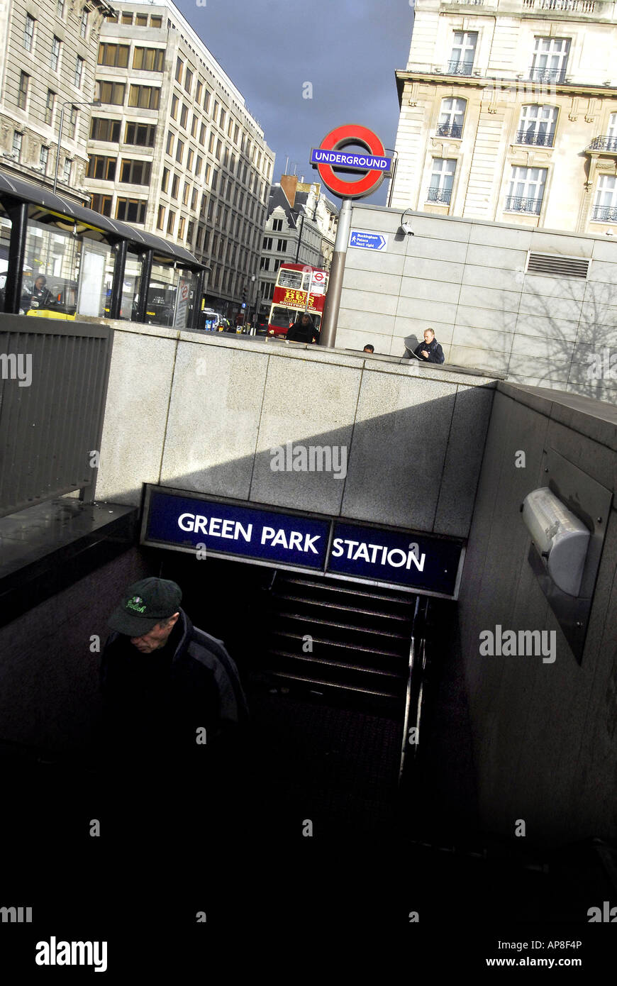 Green Park Underground tube Station London United Kingdom Tuesday 8th ...