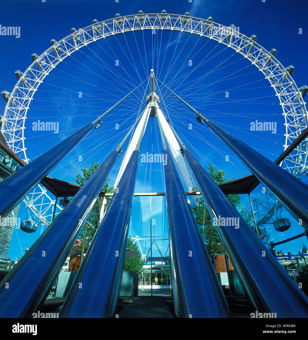 Front of the London Eye Stock Photo - Alamy