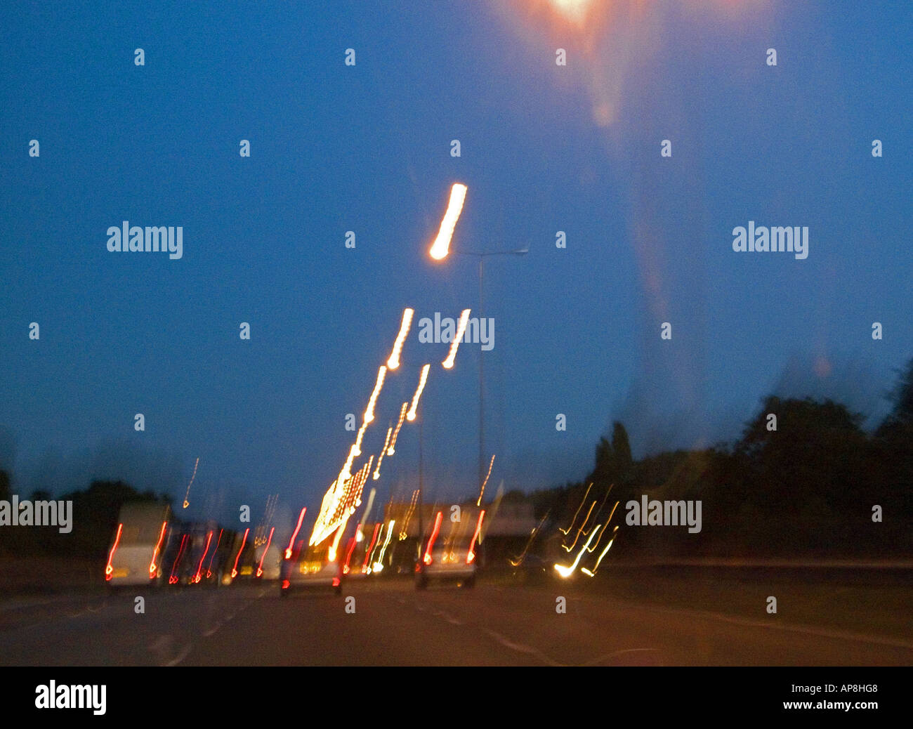 M1 Motorway Leicestershire England UK Stock Photo - Alamy