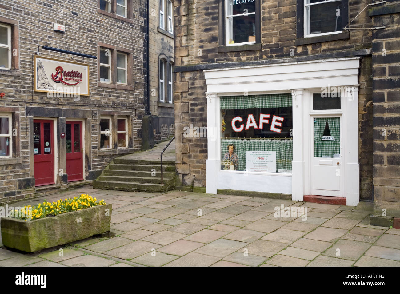 Sid's Cafe as featured in the TV series Last of the Summer Wine ...