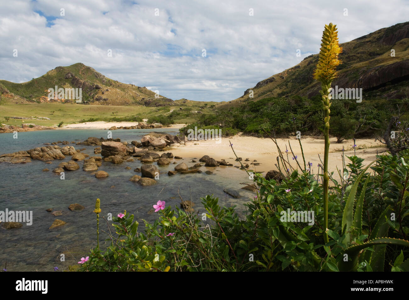 Lokaro Bay, near Taolagnaro, Fort Dauphin, Madagascar Stock Photo - Alamy