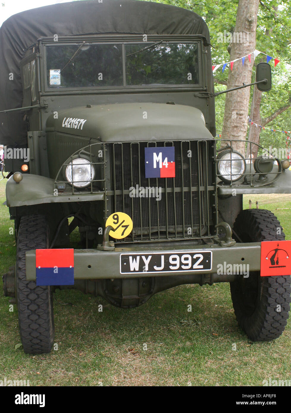 Authentic British Second World War vehicle Stock Photo - Alamy