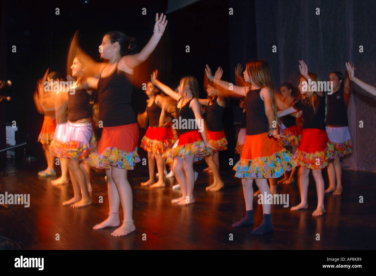 The graduation dance Stock Photo - Alamy