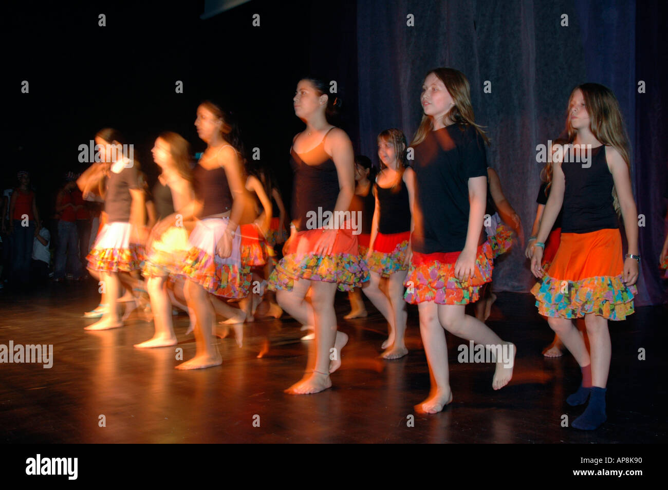 The graduation dance Stock Photo - Alamy