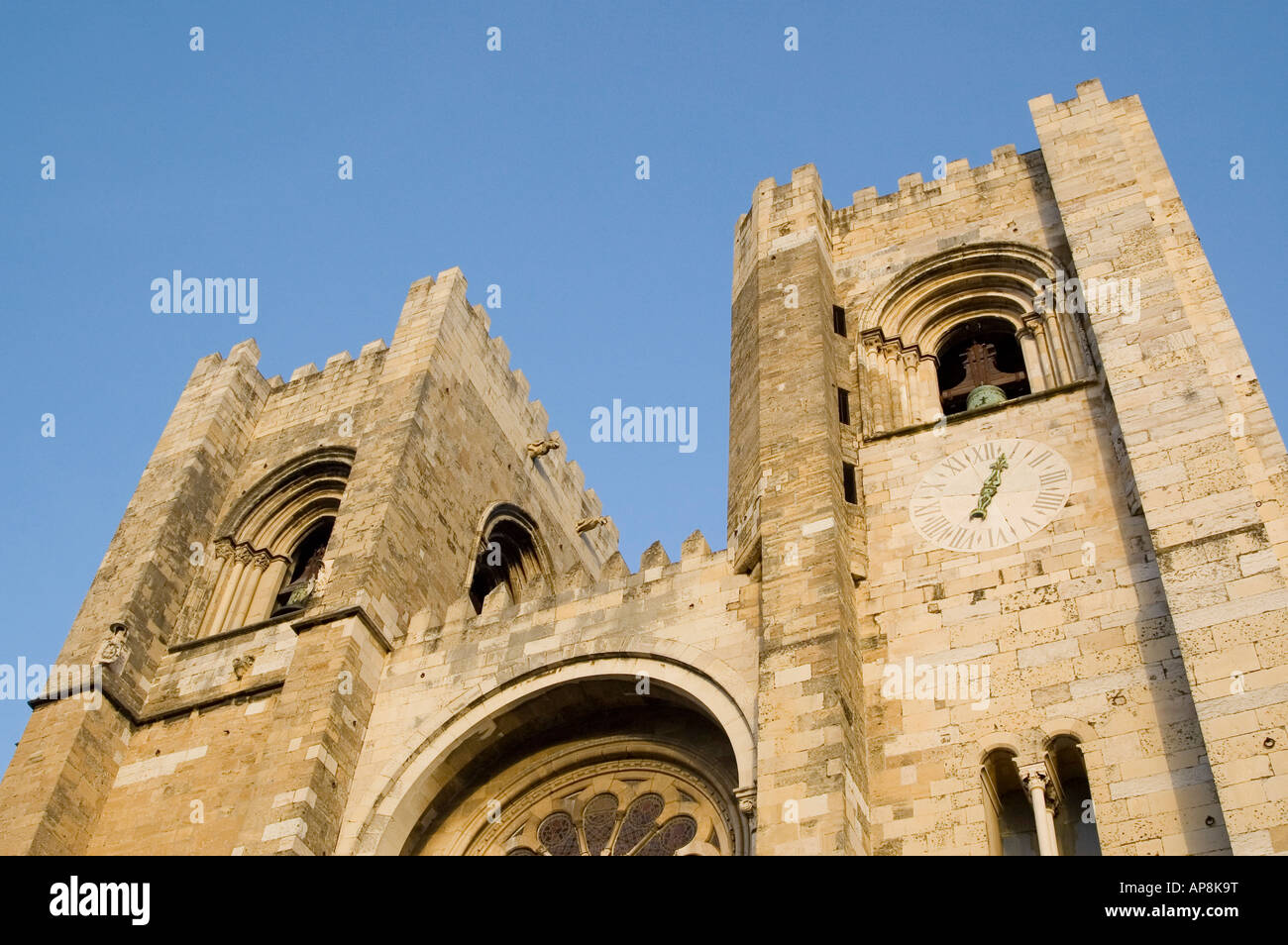 the Santa Maria Maior de Lisboa or Sé de Lisboa, the cathedral of ...