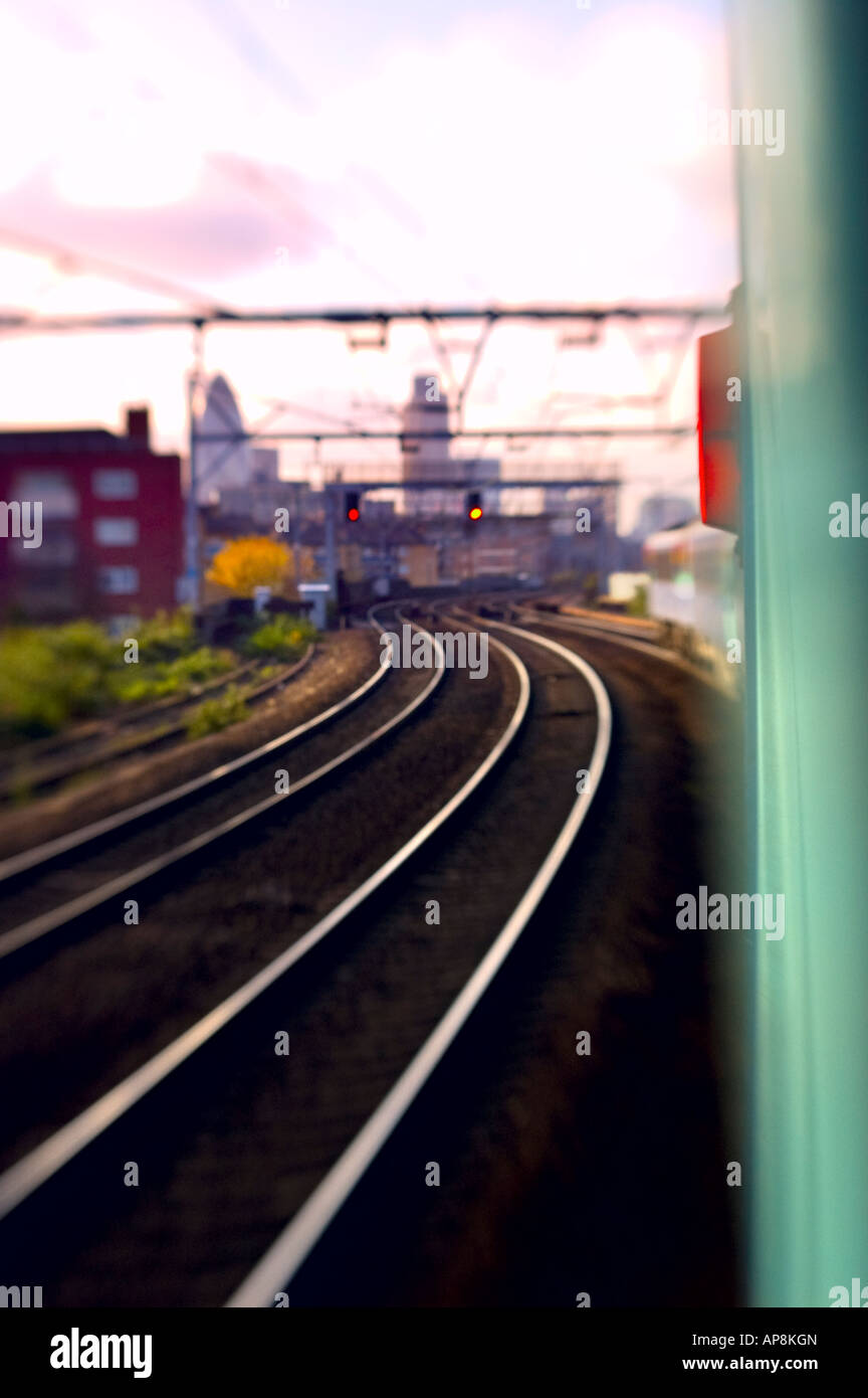 Train to london liverpool street hi-res stock photography and images ...