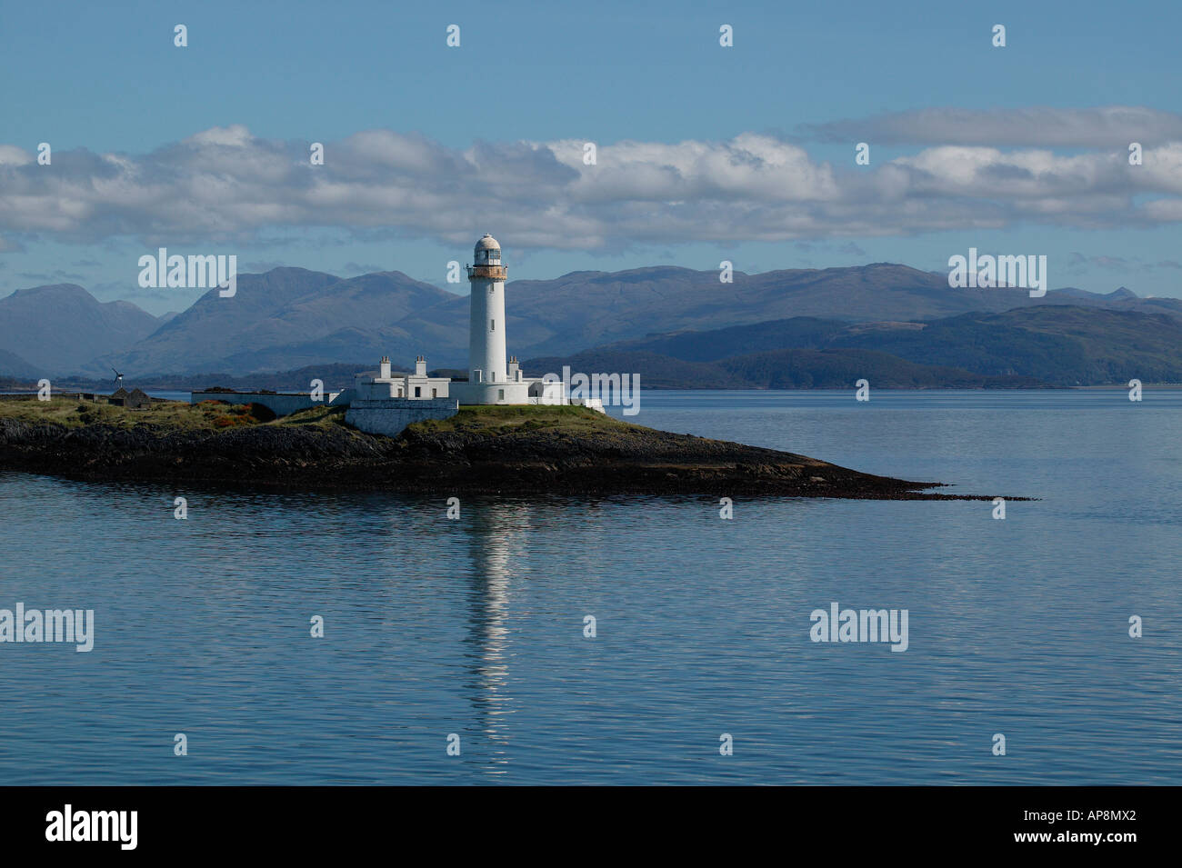Lismore lighthouse, Sound of Mull, Scotland Stock Photo - Alamy