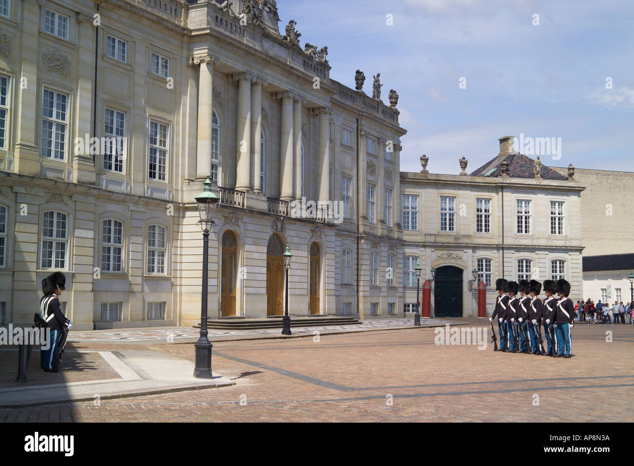 Changing danish royal guard hi-res stock photography and images - Alamy