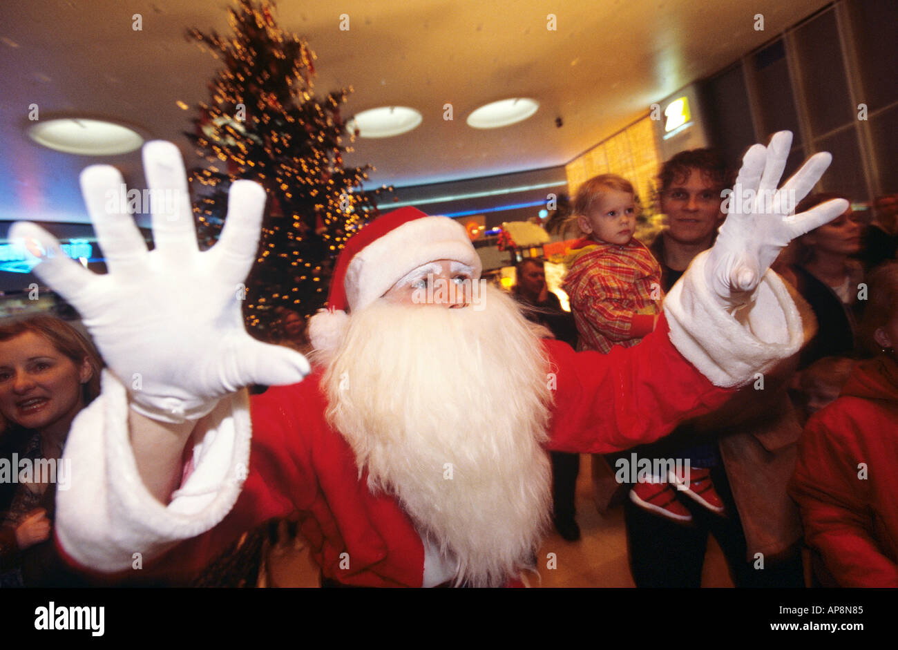 The icelandic Santa Claus or Yule Lad in Smaralind shopping centre ...