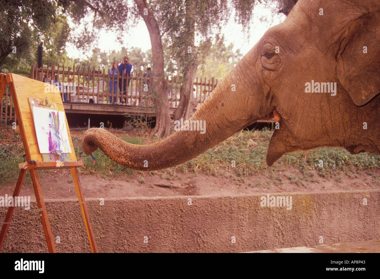 Elephant painting hi-res stock photography and images - Alamy