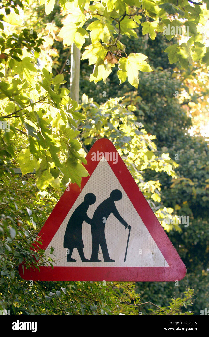 Ministry of Transport sign warning motorists of the possible presence ...