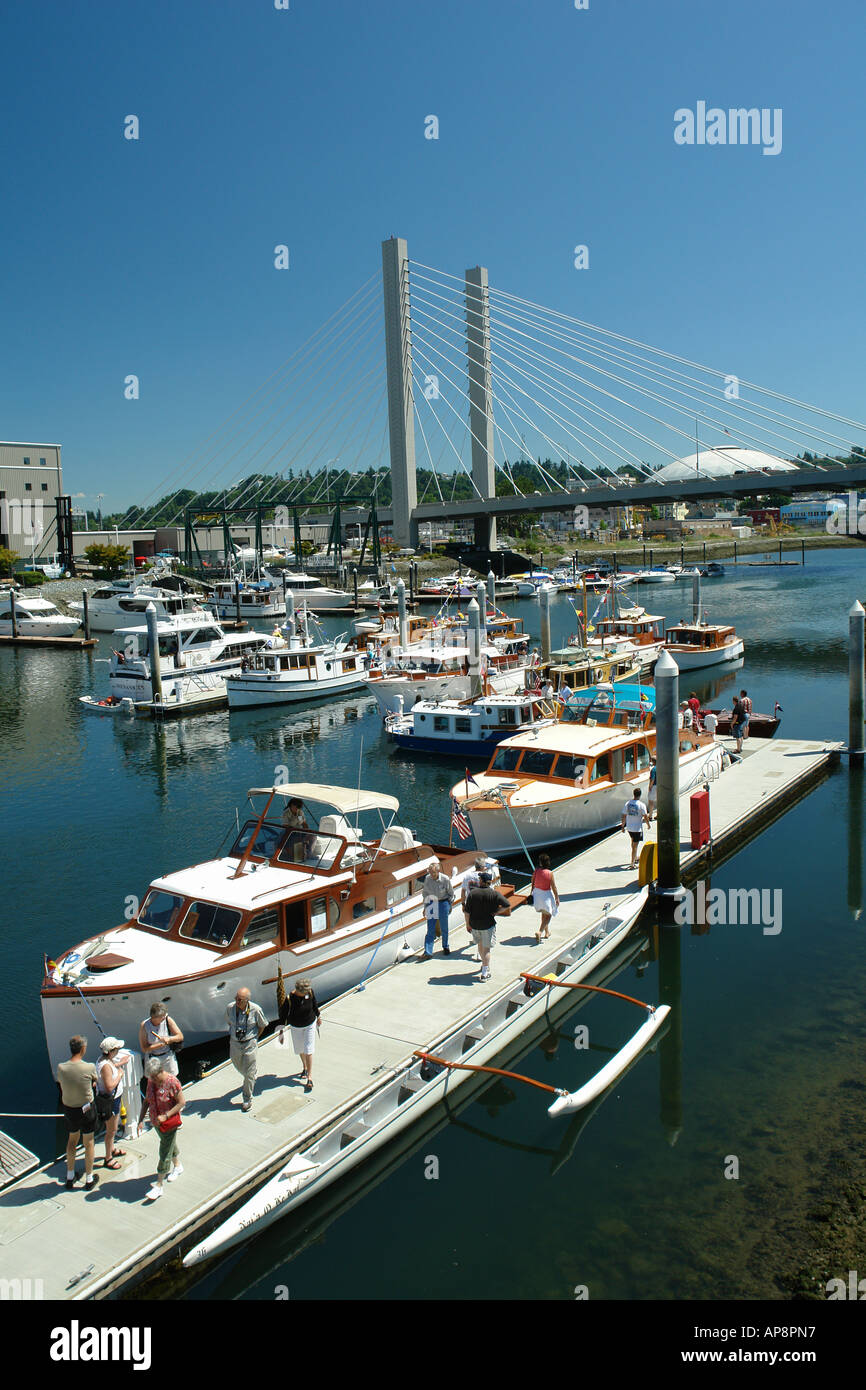 Thea foss waterway tacoma washington state wa usa hi-res stock ...