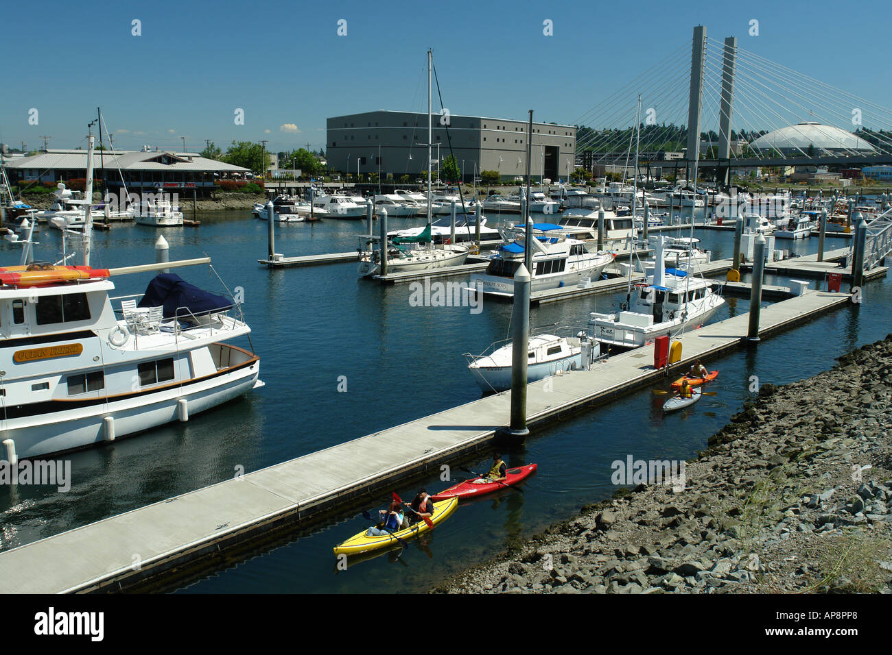 Thea foss waterway tacoma washington state wa usa hi-res stock ...